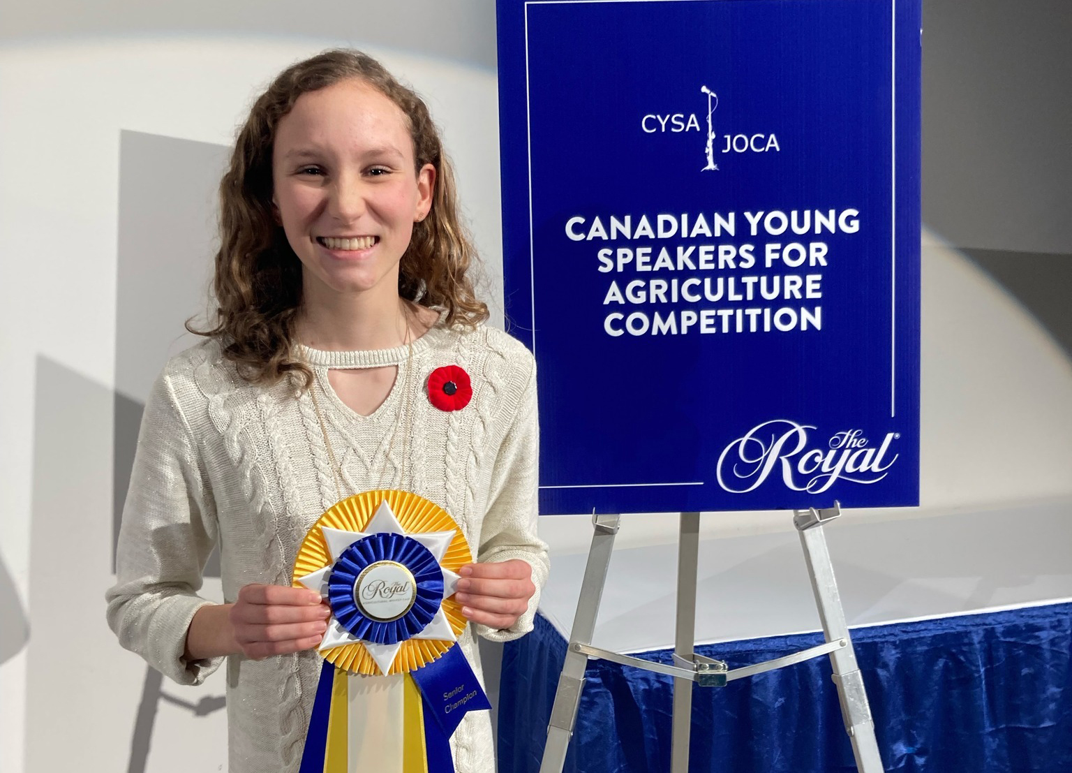 BC young leader honoured - Country Life in BC